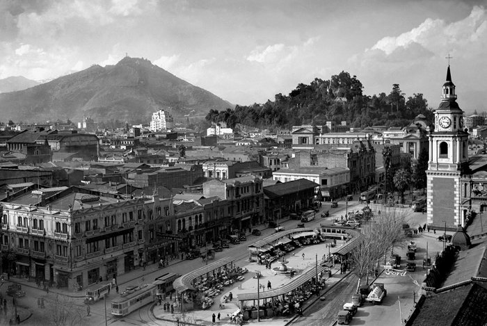Exposición fotográfica muestra la Alameda de Santiago hace 60 años - El ...
