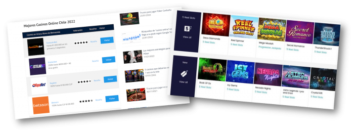 Los mejores casinos online en pesos chilenos del 2022 - El Mostrador